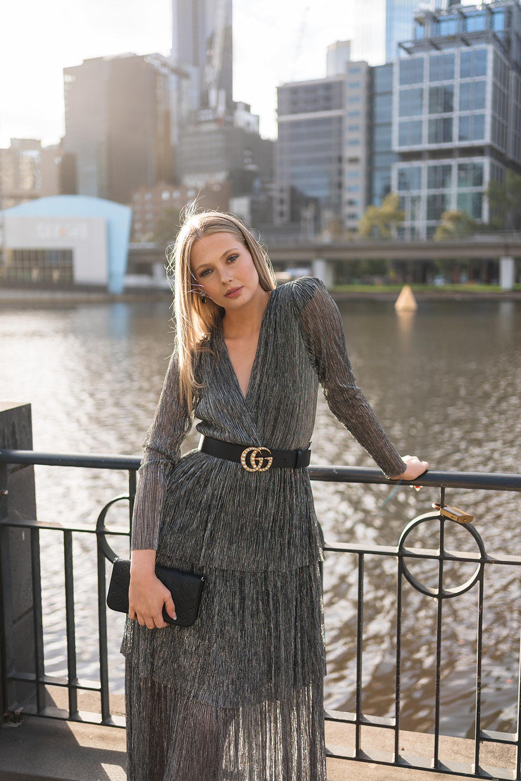 Sheike All That Sparkles Dress | Bronze – the style squad